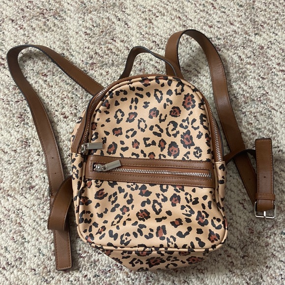 wild fable | Bags | Small Cheetah Backpack | Poshmark